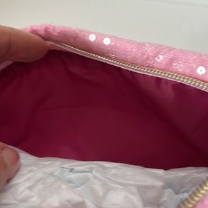 Victoria's Secret | Bags | Victorias Secret Cosmetic Bag Pink Bling ...
